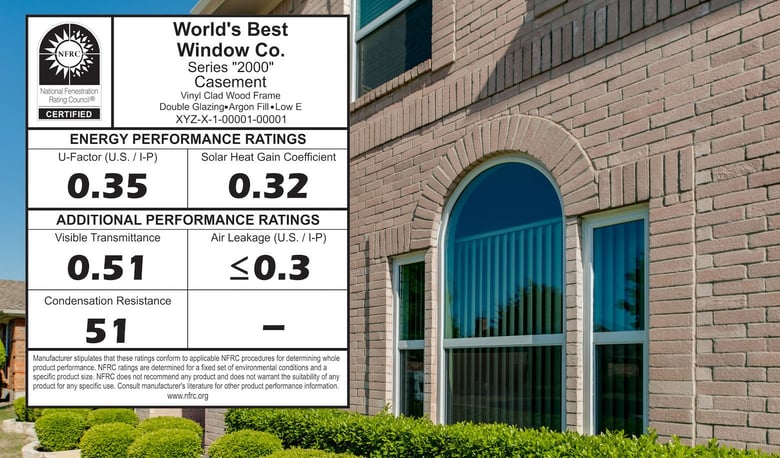 NFRC Window Ratings Explained