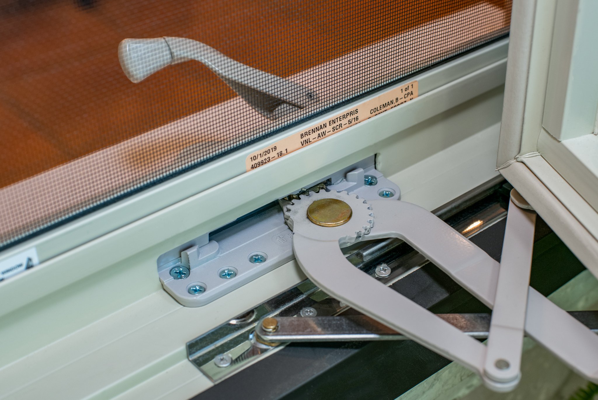 Brennan Traditions Vinyl Window Hardware