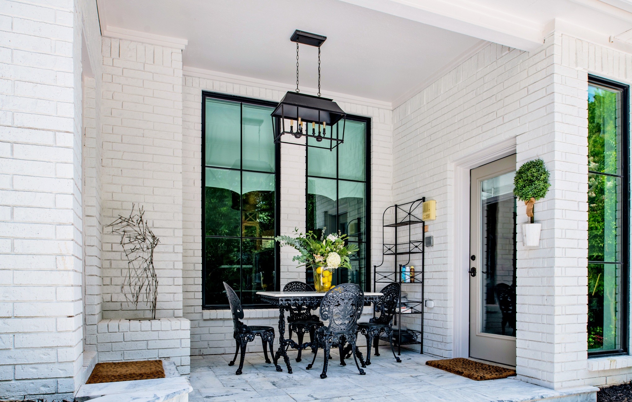 Andersen 100 Series Windows - Black with Colonial Grids
